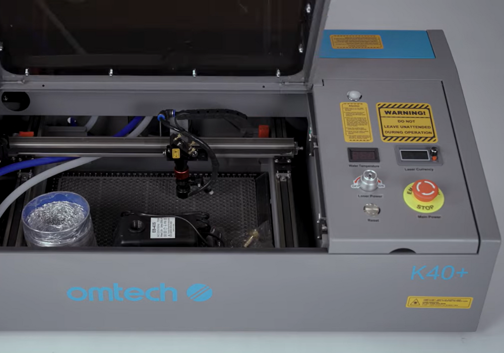 Getting Started with the OMTech K40+: Laser Engraver Setup Guide – OMTech UK